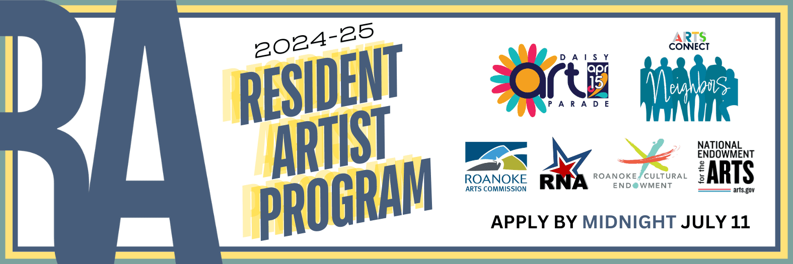 2024-25 Resident Artist Program → Roanoke Arts Commission